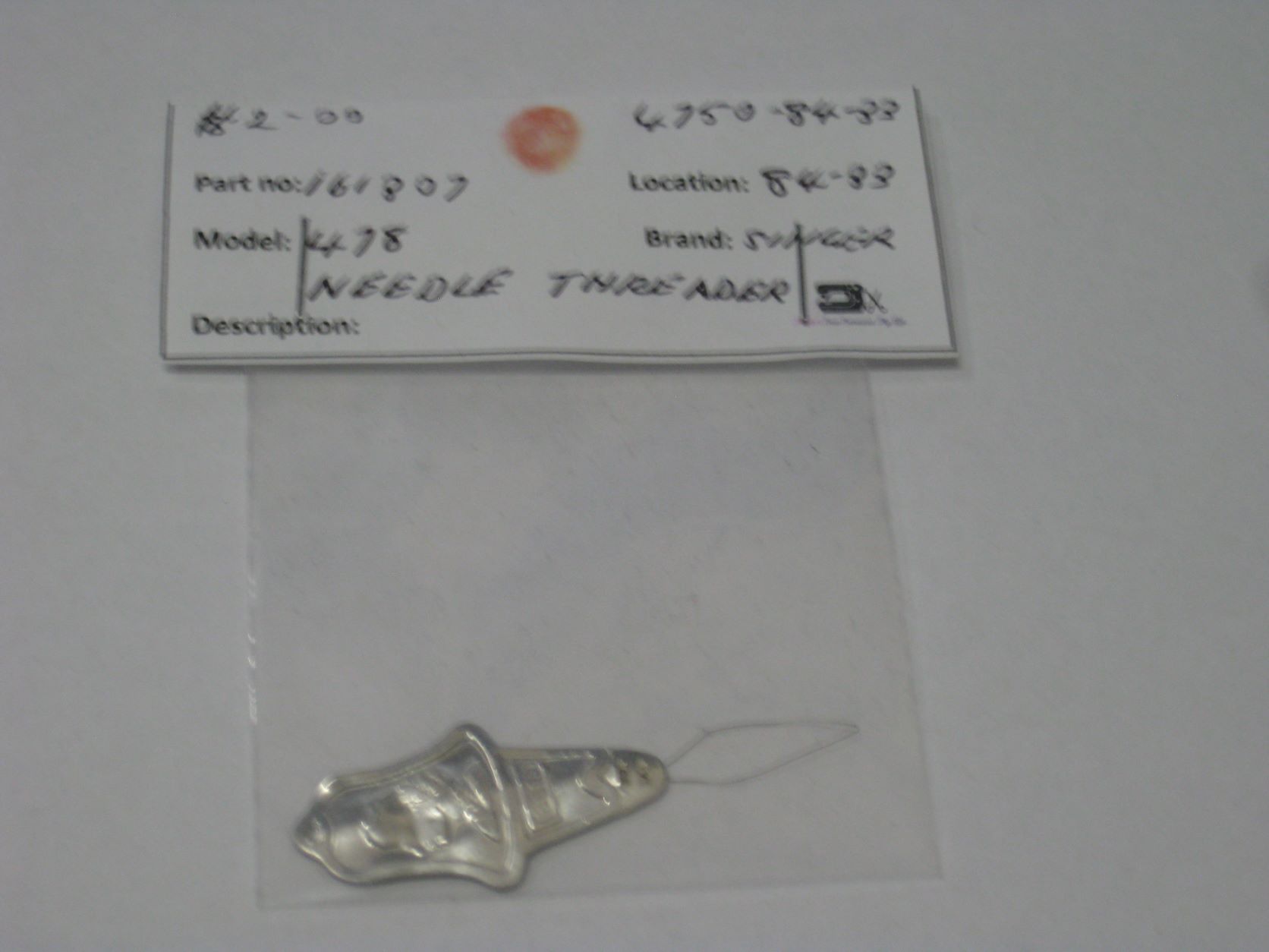 161307 Threader Needle Threader Common Aluminium Singer 185K1 – Maxisew ...