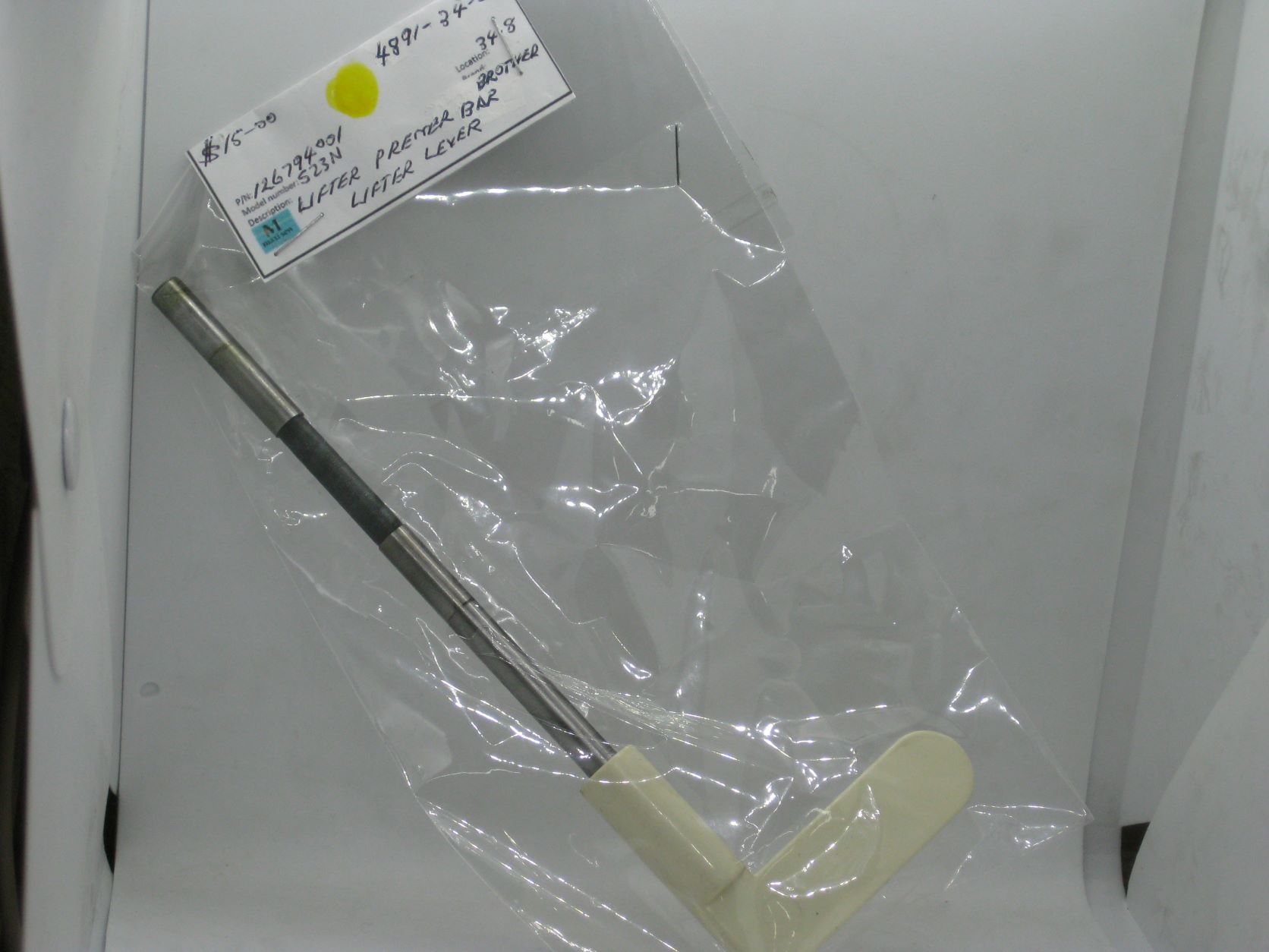 126794001 presser bar lifter lever. Brother 523N – Maxisew Data EZI