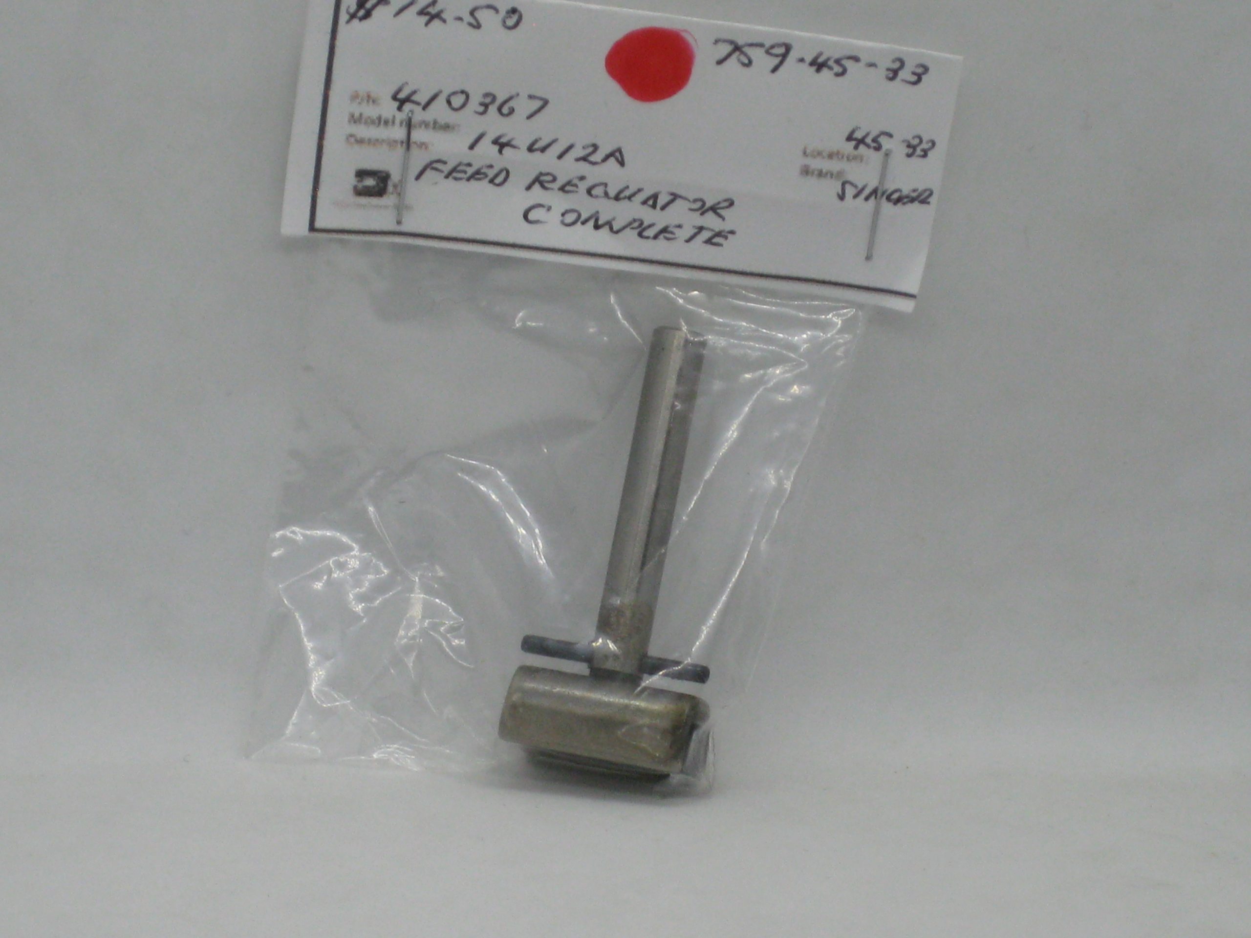 410367 feed regulator complete. Singer 14U12A – Maxisew Data EZI