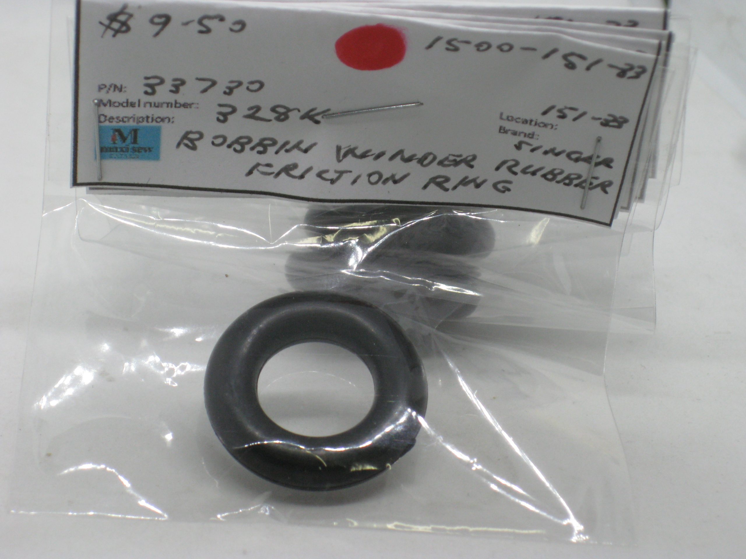 33730 bobbin winder rubber friction ring. Singer 328K sewing machine ...