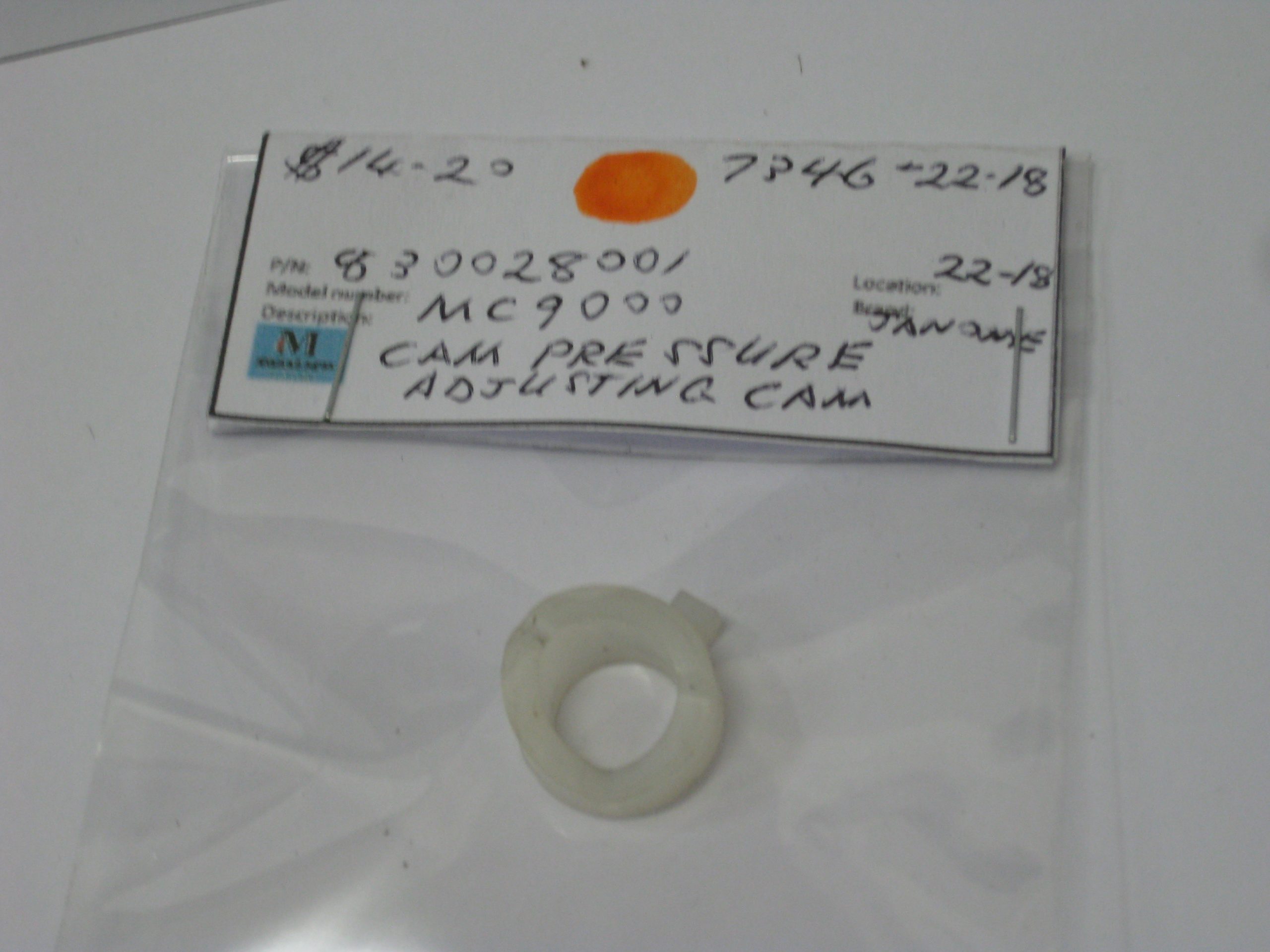 830028001 cam presser adjusting cam. Janome MC9000 sewing machine ...