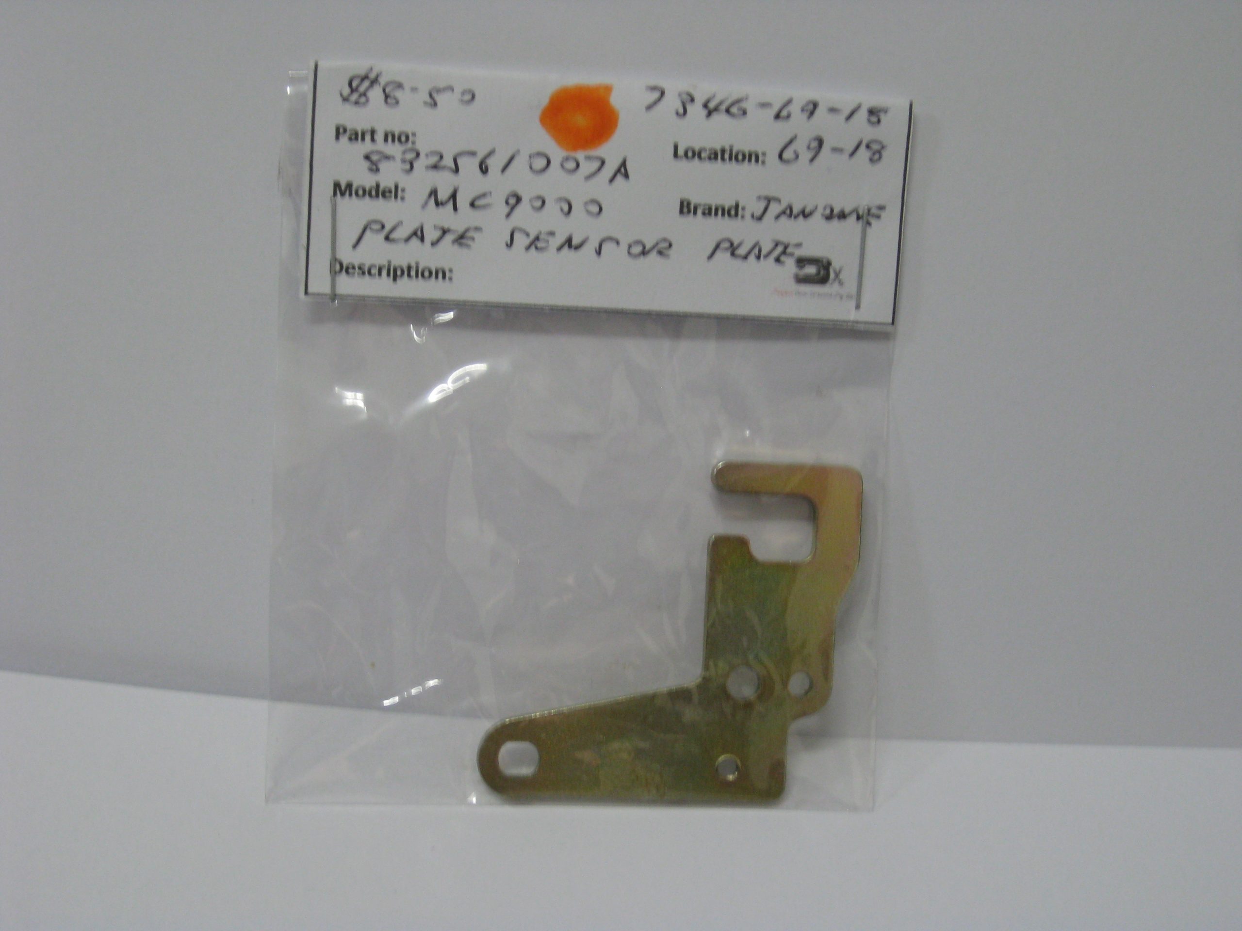 832561007 plate sensor plate. Janome MC9000 sewing machine. – Maxisew ...