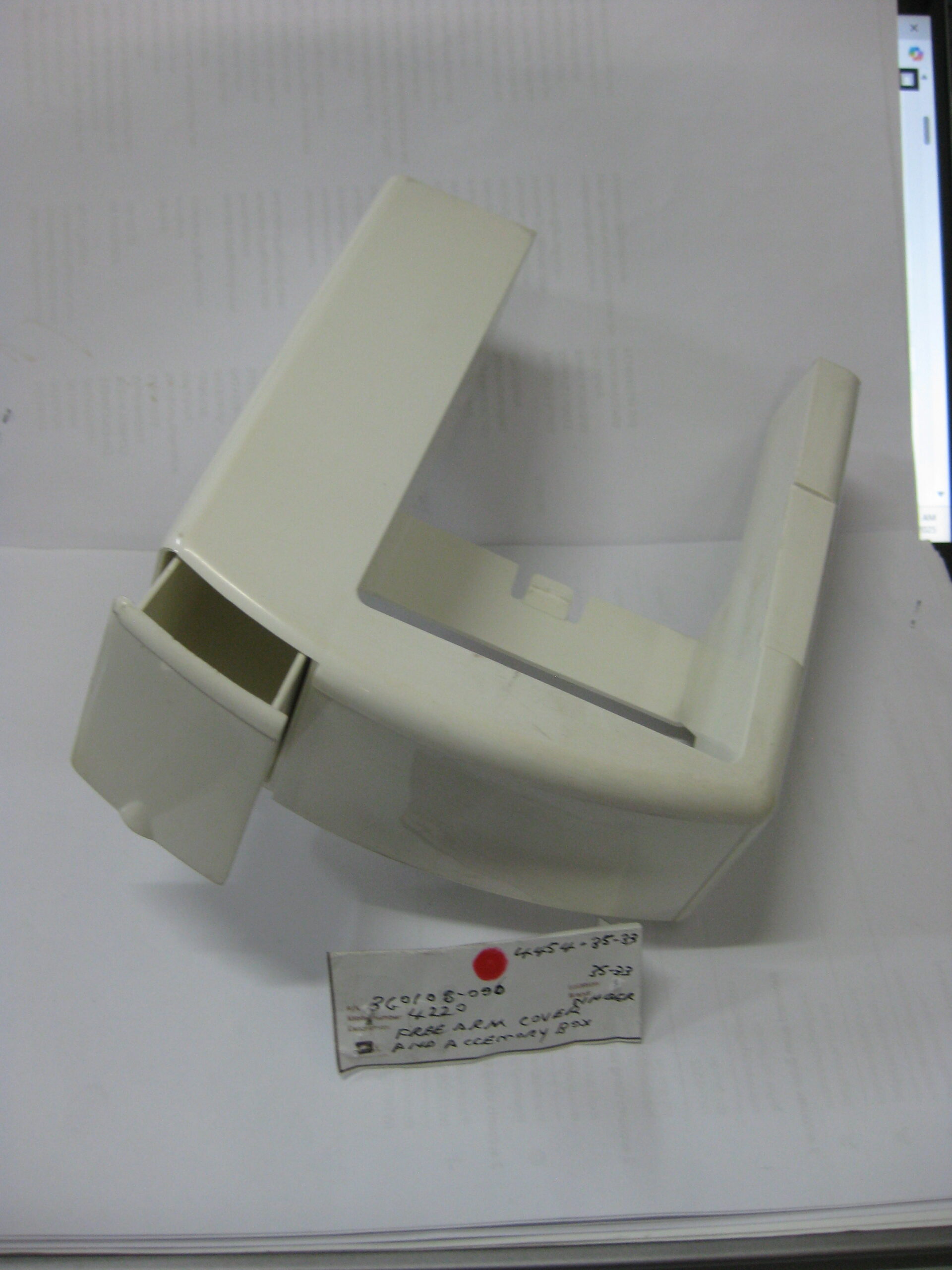860108-006 free arm cover and assembly box. Singer 4220 sewing machine ...