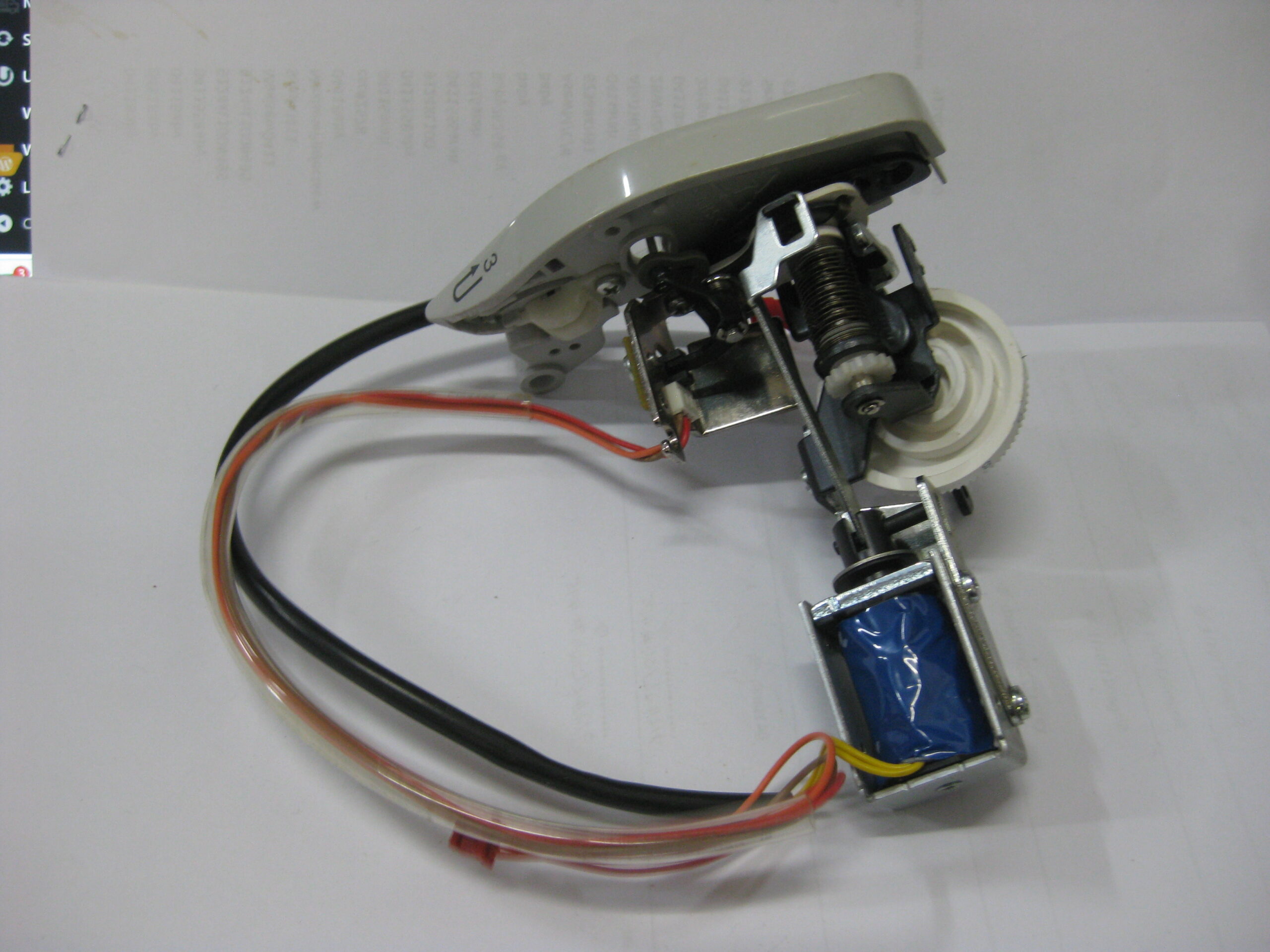 853604019 tension unit complete. Janome MC9700 sewing machine ...