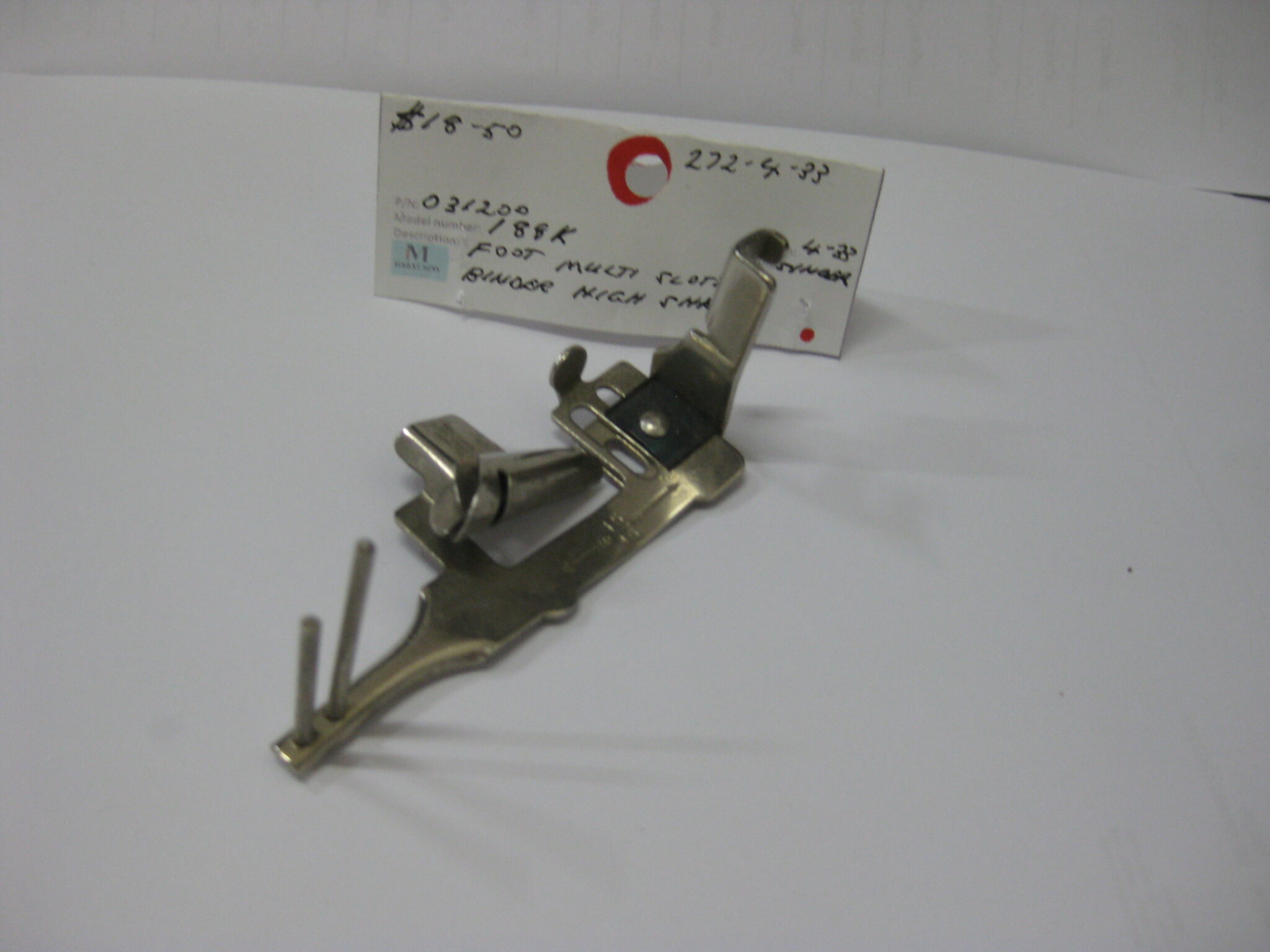 031200 high shank bias binding foot. Singer 188k sewing machine ...